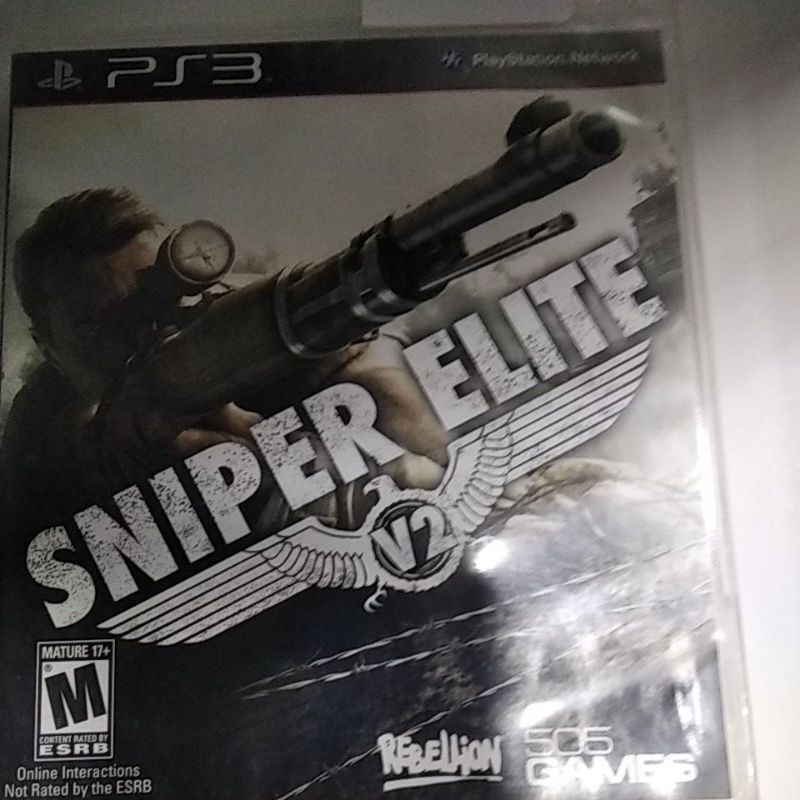 sniper elite ps3 v2 mídia física original | Shopee Brasil