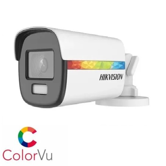 Camera Colorvu Hikvision 40 metros 2mb/1080p-2.8m Ds-2ce12df0t-f ... Camera Colorvu Hikvision 40 metros 2mb/1080p-2.8m Ds-2ce12df0t-f ...
