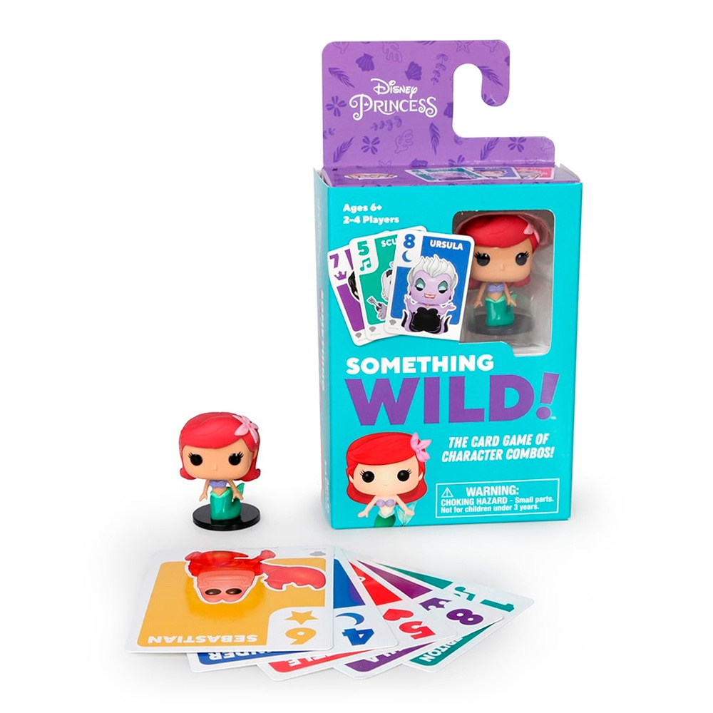 FUNKO CARD GAME SOMETHING WILD DISNEY THE LITTLE MERMAID - PRINCESS ...