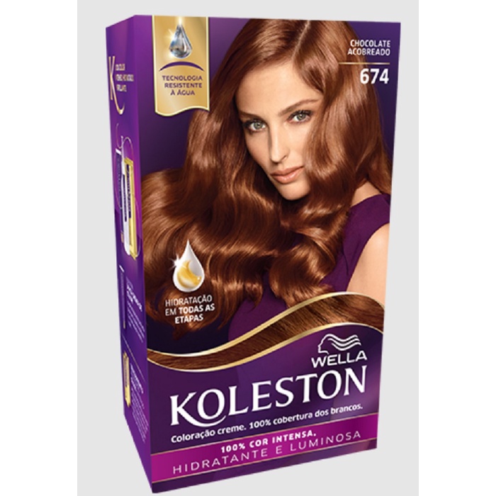 Tintura Koleston Kit 674 CHOCOLATE ACOBREADO* | Shopee Brasil Tintura Koleston Kit 674 CHOCOLATE ACOBREADO* | Shopee Brasil
