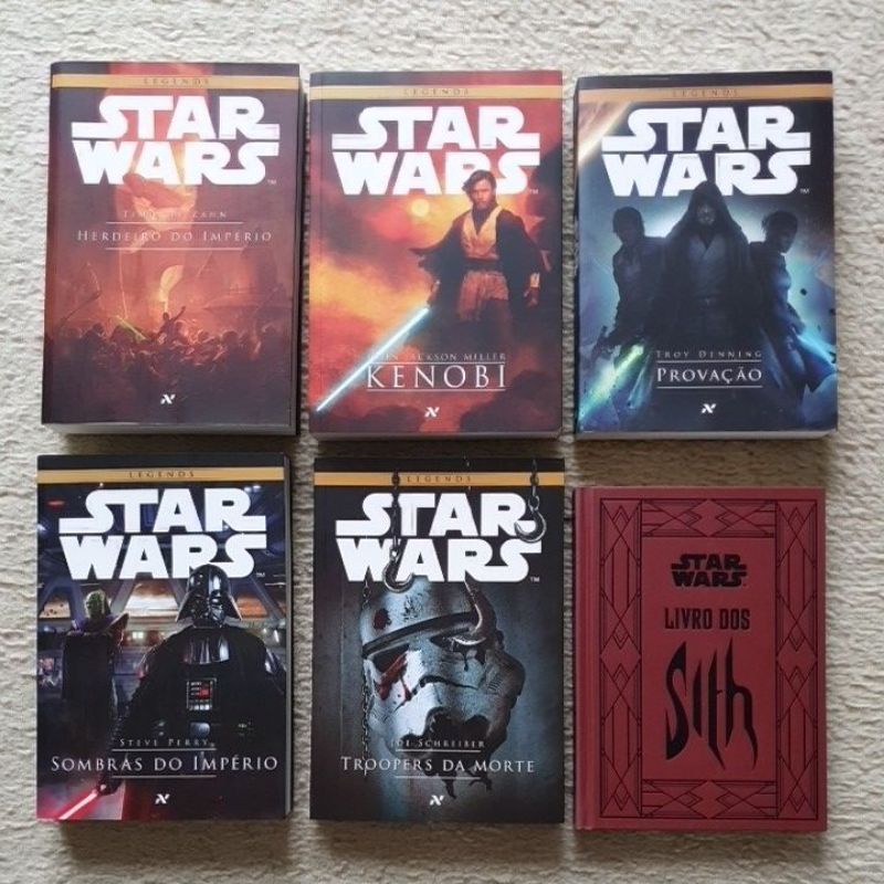Desapegos Livros e Blu-ray Star Wars Legends Editora Aleph Disney ...