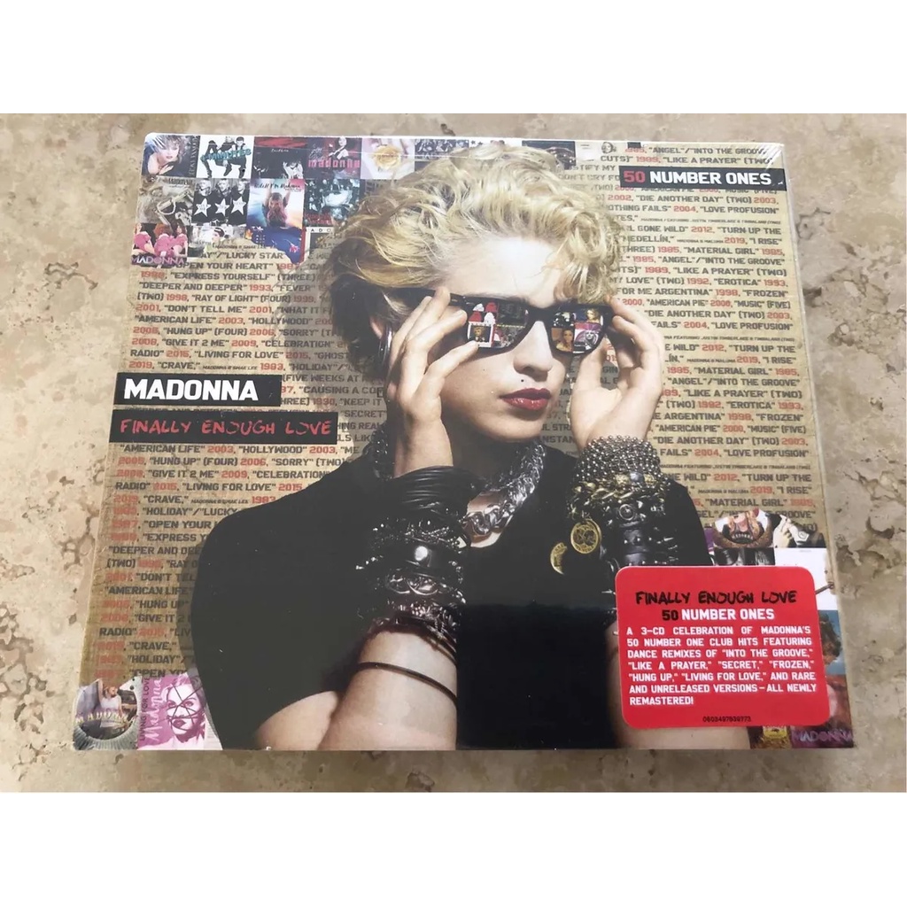 Madonna Cd Triplo Finally Enough Love Lacrado | Shopee Brasil