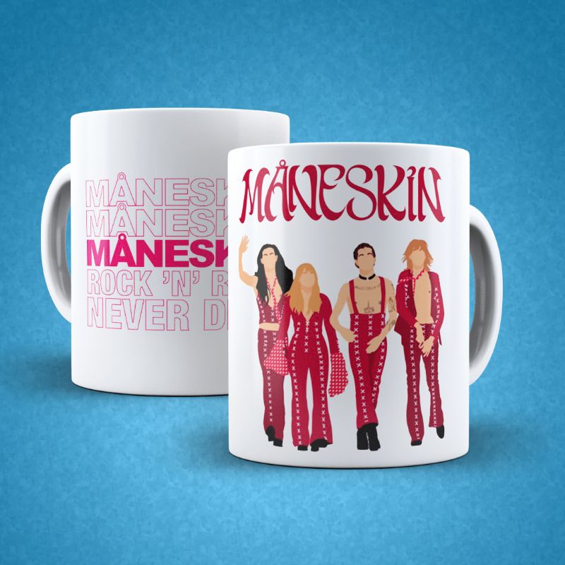 Caneca Maneskin - All Pink (Porcelana) | Shopee Brasil