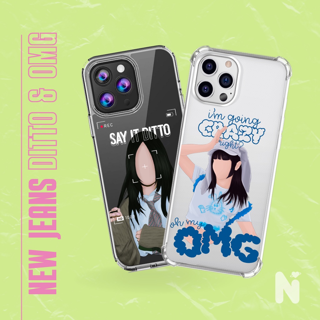 Case Capinha de Celular New Jeans OMG e Ditto - Kpop - Escorrega o Preço