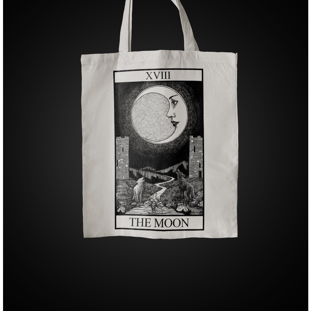 Bolsa Sacola Ecobag Tarot a lua | Shopee Brasil