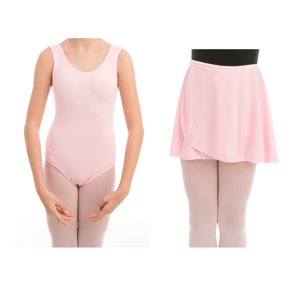 KIT BALLET BALE BODY COLLANT COLAN UNIFORME - 2 PEÇAS REGATA E SAIA ...