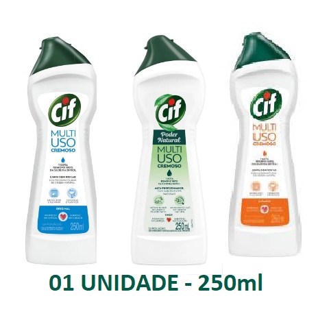 Multiuso Cif Cremoso 250ml - 01 Unidade | Shopee Brasil