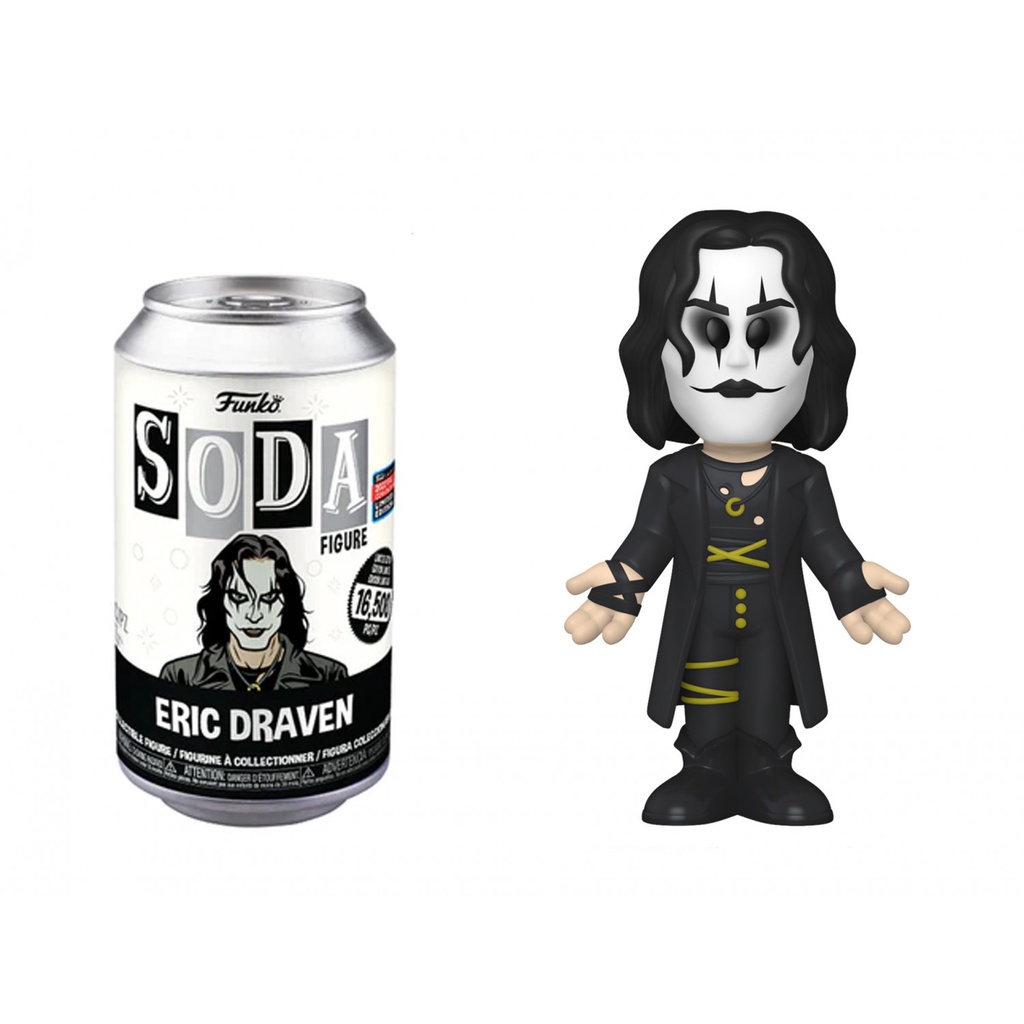 FUNKO VINYL SODA DC THE CROW - ERIC DRAVEN 67068 NOVO ORIGINAL | Shopee ...
