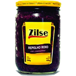 Repolho Roxo Doce Em Conserva 560 G Líquido - 400 G Drenado | Shopee Brasil