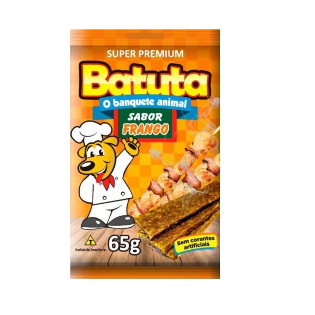 Petiscos Bifinho E Sticks Batuta Super Premium 65g | Shopee Brasil