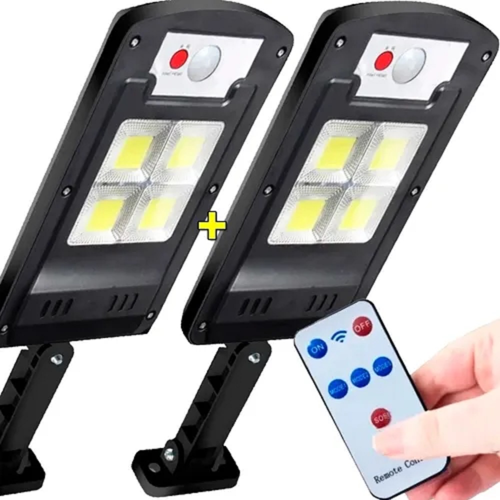 2 Luminárias Solar Acende A Noite Apaga De Dia 100w 4 Leds | Shopee Brasil 2 Luminárias Solar Acende A Noite Apaga De Dia 100w 4 Leds | Shopee Brasil