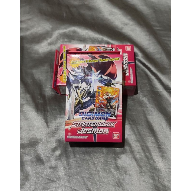 Starter Deck Jesmon - Digimon TCG ST12 | Shopee Brasil