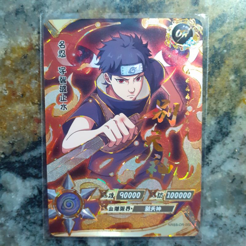 Card Shisui Uchiha N⁰ 02 - OR 1° Edição Original Importado Raro ...