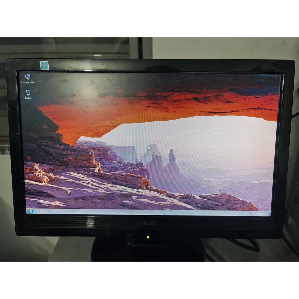 Monitor AOC - Modelo 1619SWa - 16 Polegadas | Shopee Brasil