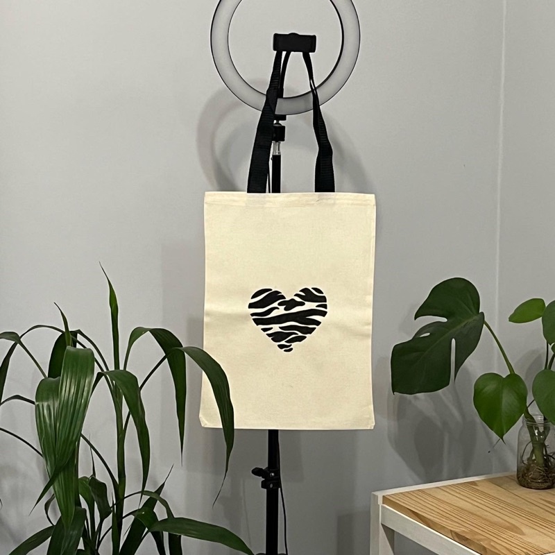Ecobag personalizada Heart Pieces | Shopee Brasil