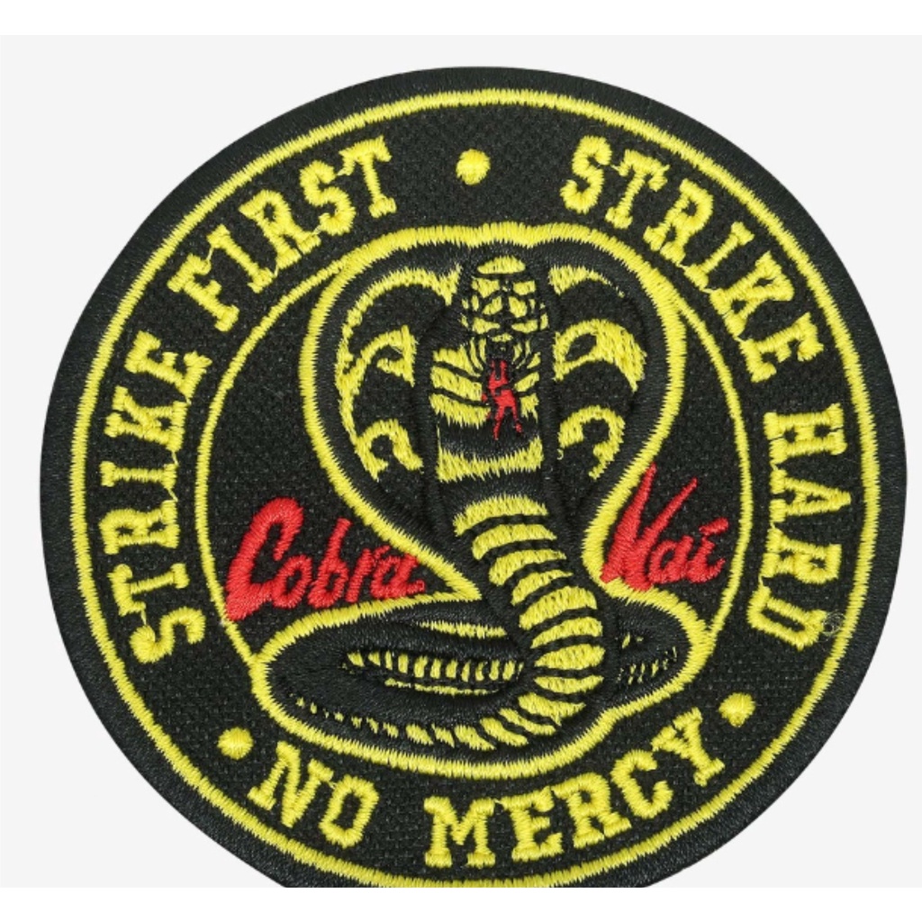 Patch Bordado COBRA KAI (Com Velcro ou Termocolante) | Shopee Brasil