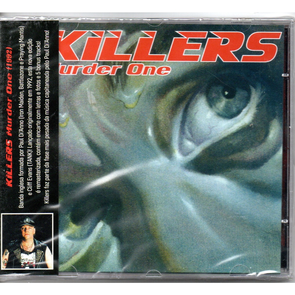 Cd Killers - Murder One With Paul Di'anno Nacional (2022) | Shopee Brasil