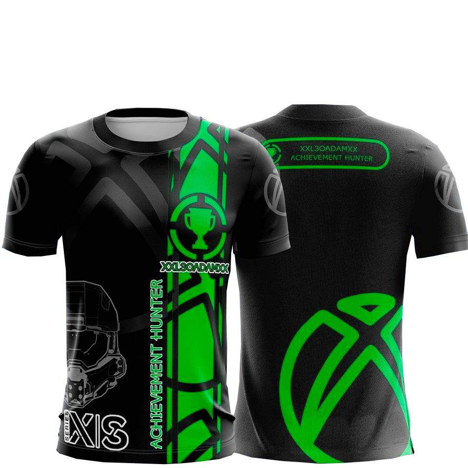 Camiseta Xbox Personalizada + Gametag | Shopee Brasil
