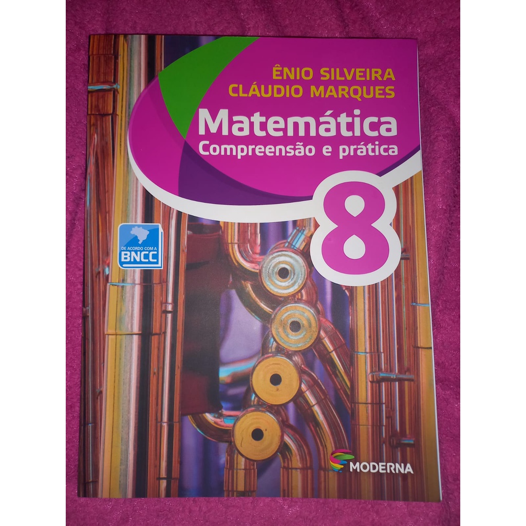 Livro Matemática Compreensão e pratica 8 | Shopee Brasil