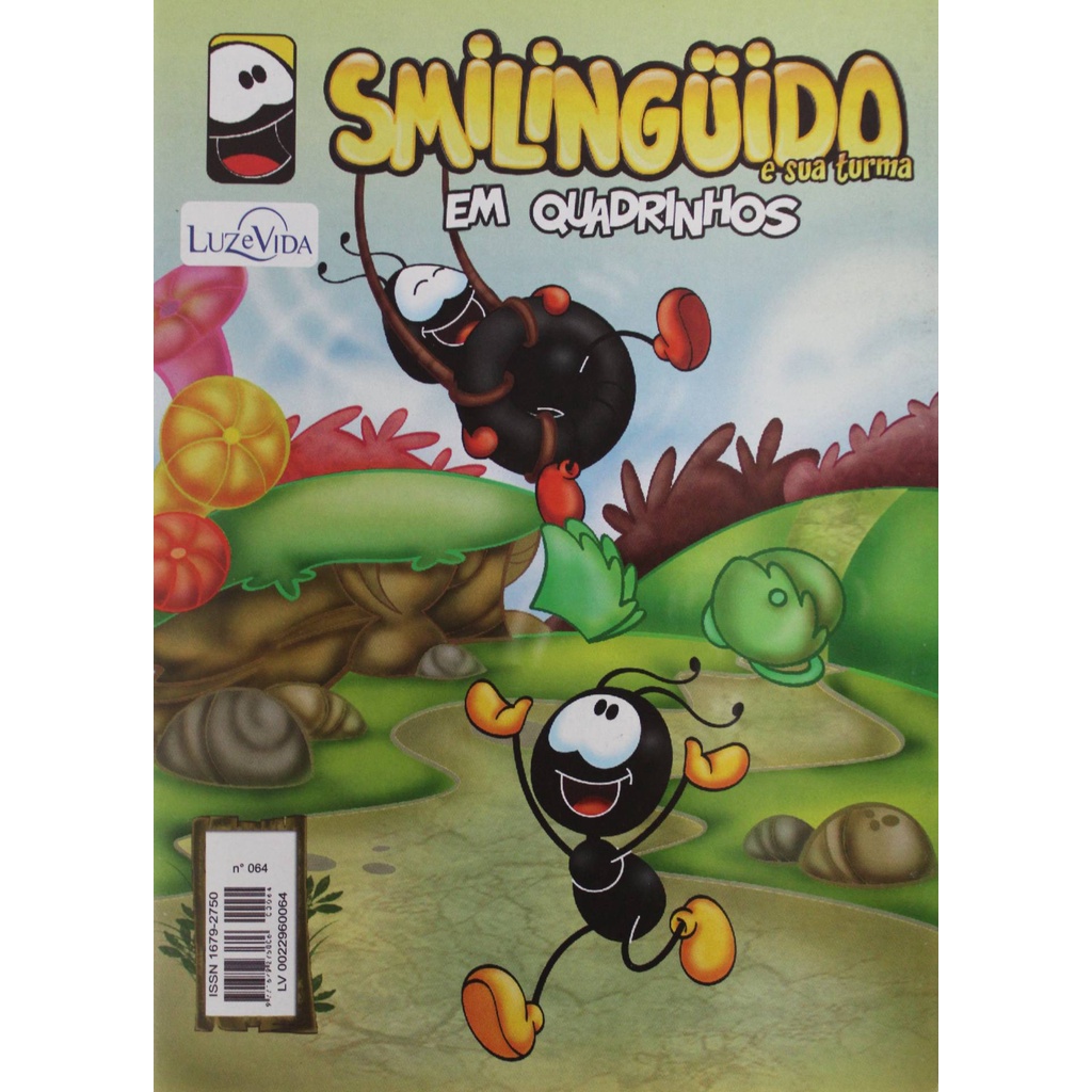 Gibi Smilinguido e sua turma: Em quadrinhos - nº 64 | Shopee Brasil