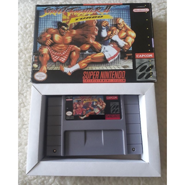 Jogo Street Fighter II Turbo Super Nintendo Snes | Shopee Brasil