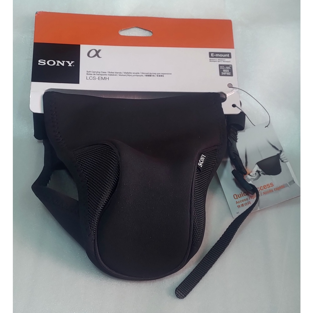 Bolsa para câmera Sony LCS-EMH - Original | Shopee Brasil