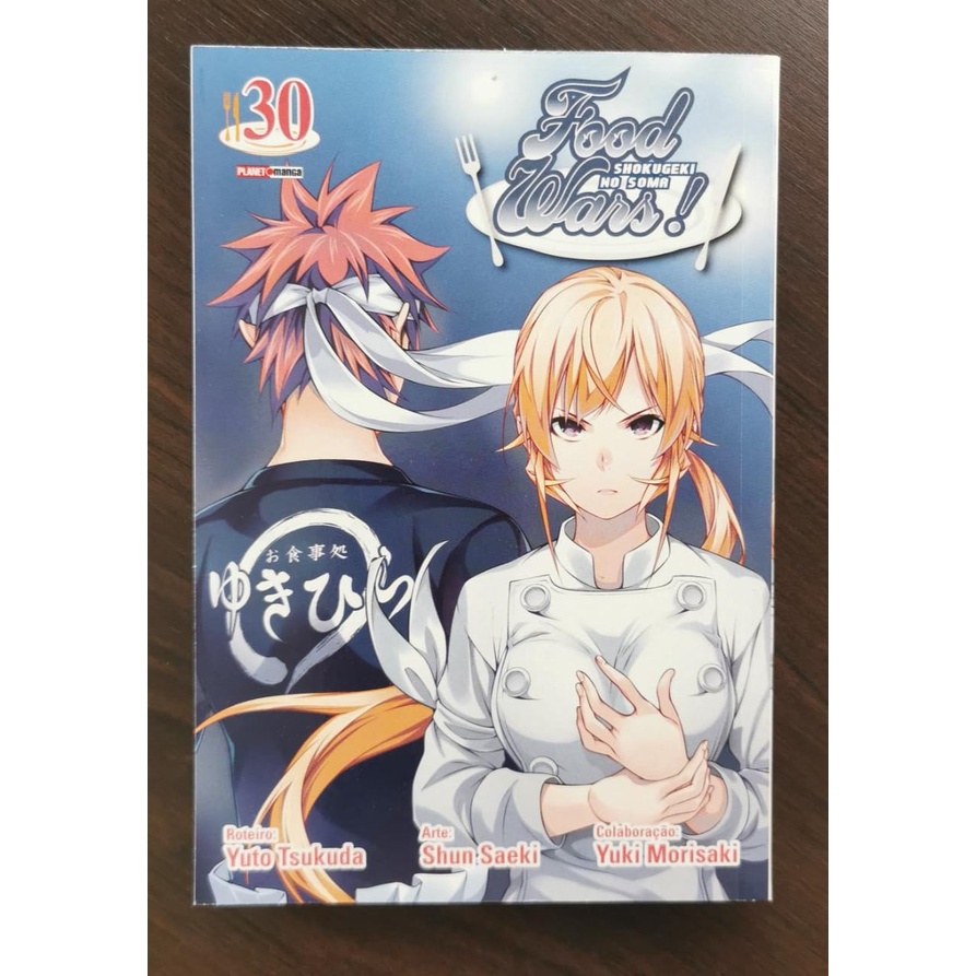 Food Wars vol. 30 - Panini (Shokugeki no Soma) | Shopee Brasil