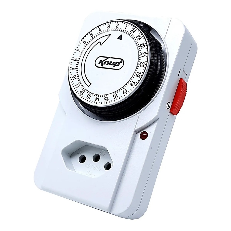 Temporizador Timer Tomada 24 Horas de Configuração Bivolt | Shopee Brasil