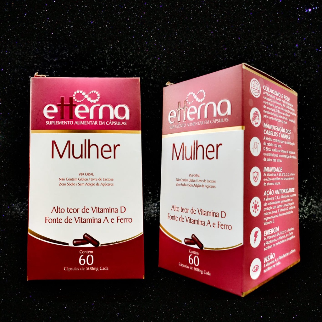 Kit com 3 unidades Etterna Mulher | Shopee Brasil
