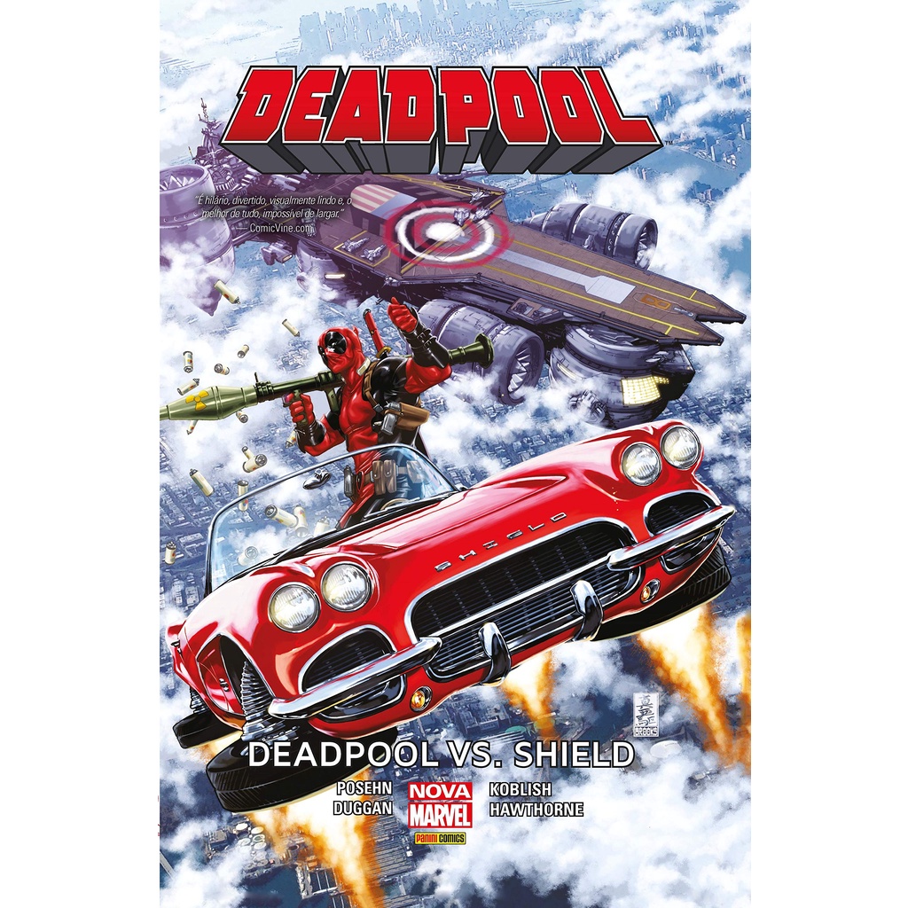Deadpool - Deadpool Vs. Shield | Shopee Brasil