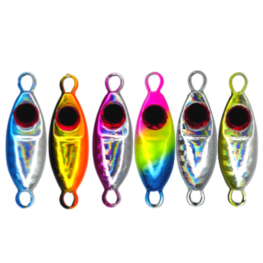 kit com 6 unidades Micro jig Baby Slow 6g,10g,14g Slow jigging, isca ...