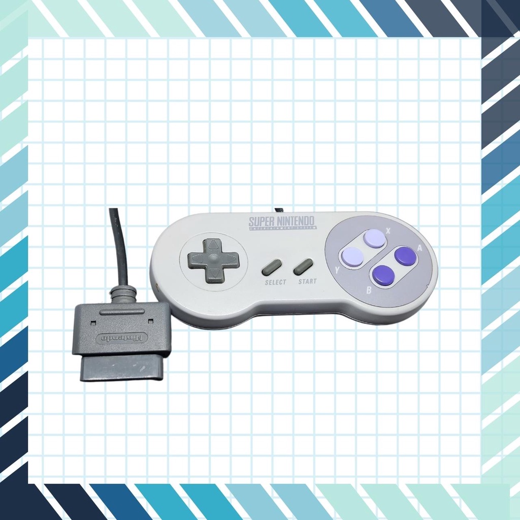 Controle original super Nintendo | Shopee Brasil