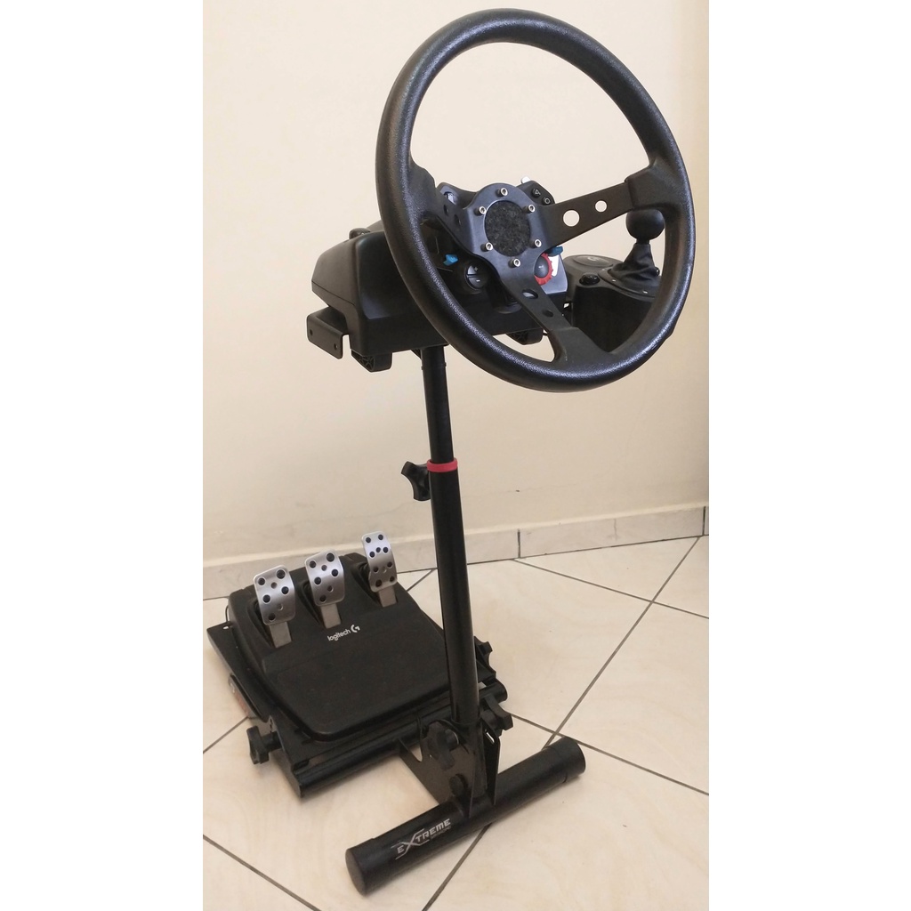 Logitech G29 + Suporte Extreme Sim Racing, Volante Esportivo | Shopee ...