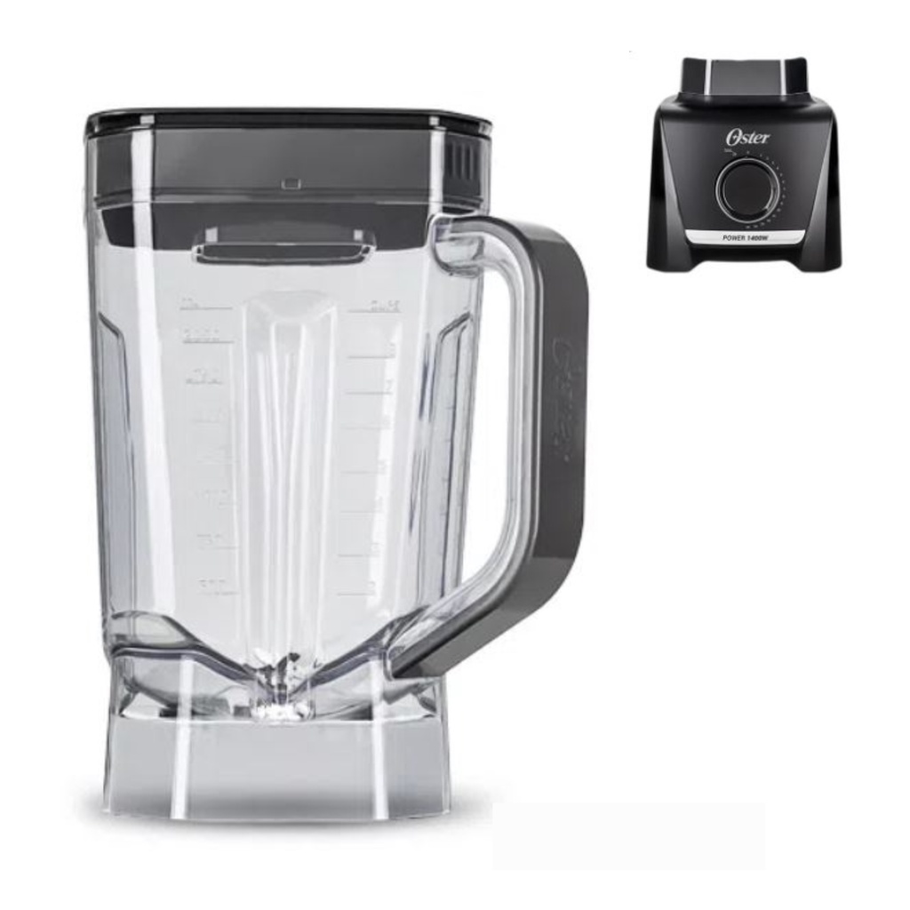 Copo Liquidificador Para Oster Power 1400 Full Oliq610 Preto Modelo ...