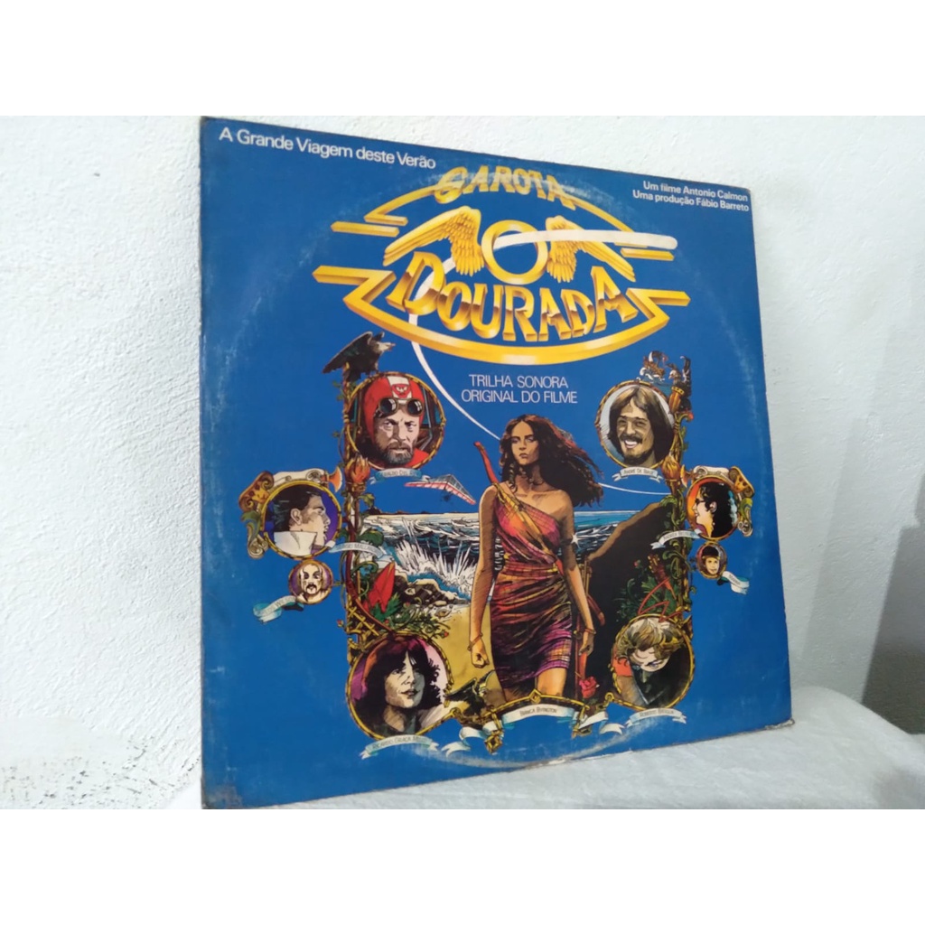 Lp Garota Dourada - Trilha Do Filme - Leo Jaime, Ritchie e outros ...