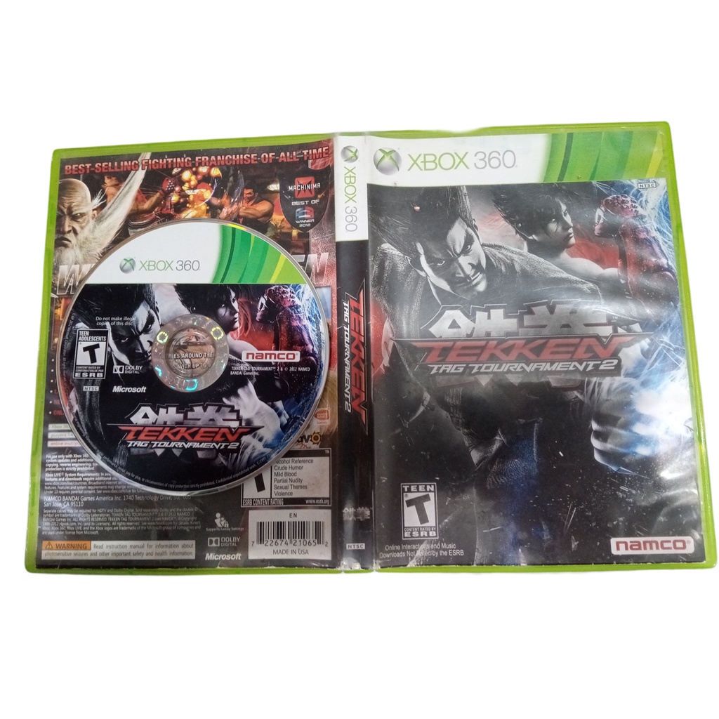 Tekken Tag Tournament 2 Xbox 360 Envio Rapido! | Shopee Brasil