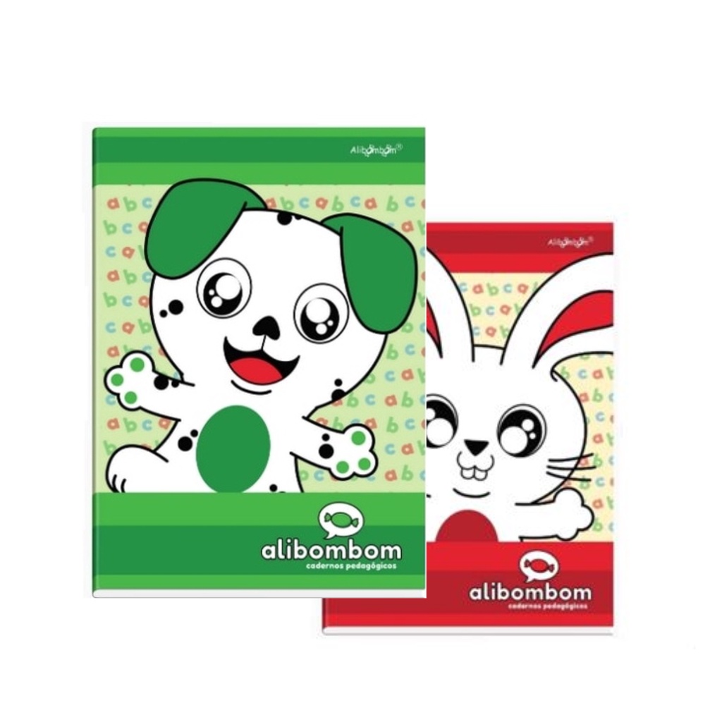 Caderno Alibombom Brochurão Capa Dura | Shopee Brasil
