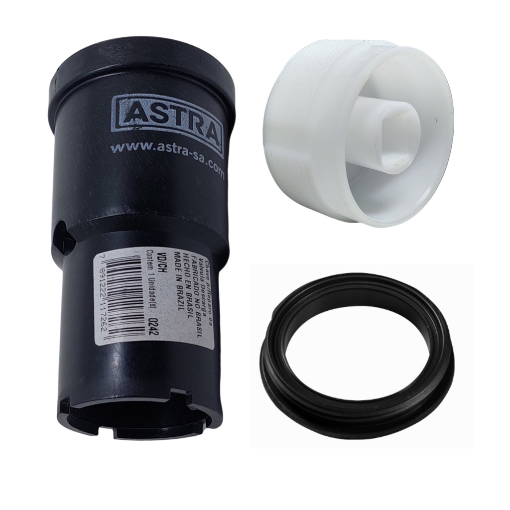 Reparo Valvula Descarga Astra Sede Chave E Registro Original | Shopee ...