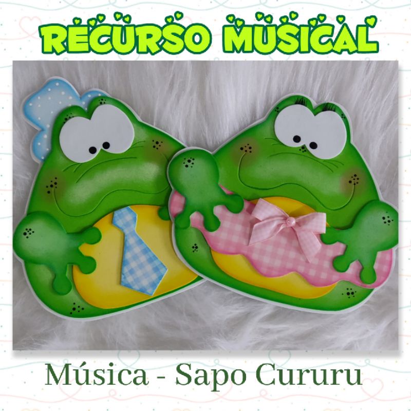 Sapo Cururu - Fantoches em EVA. | Shopee Brasil