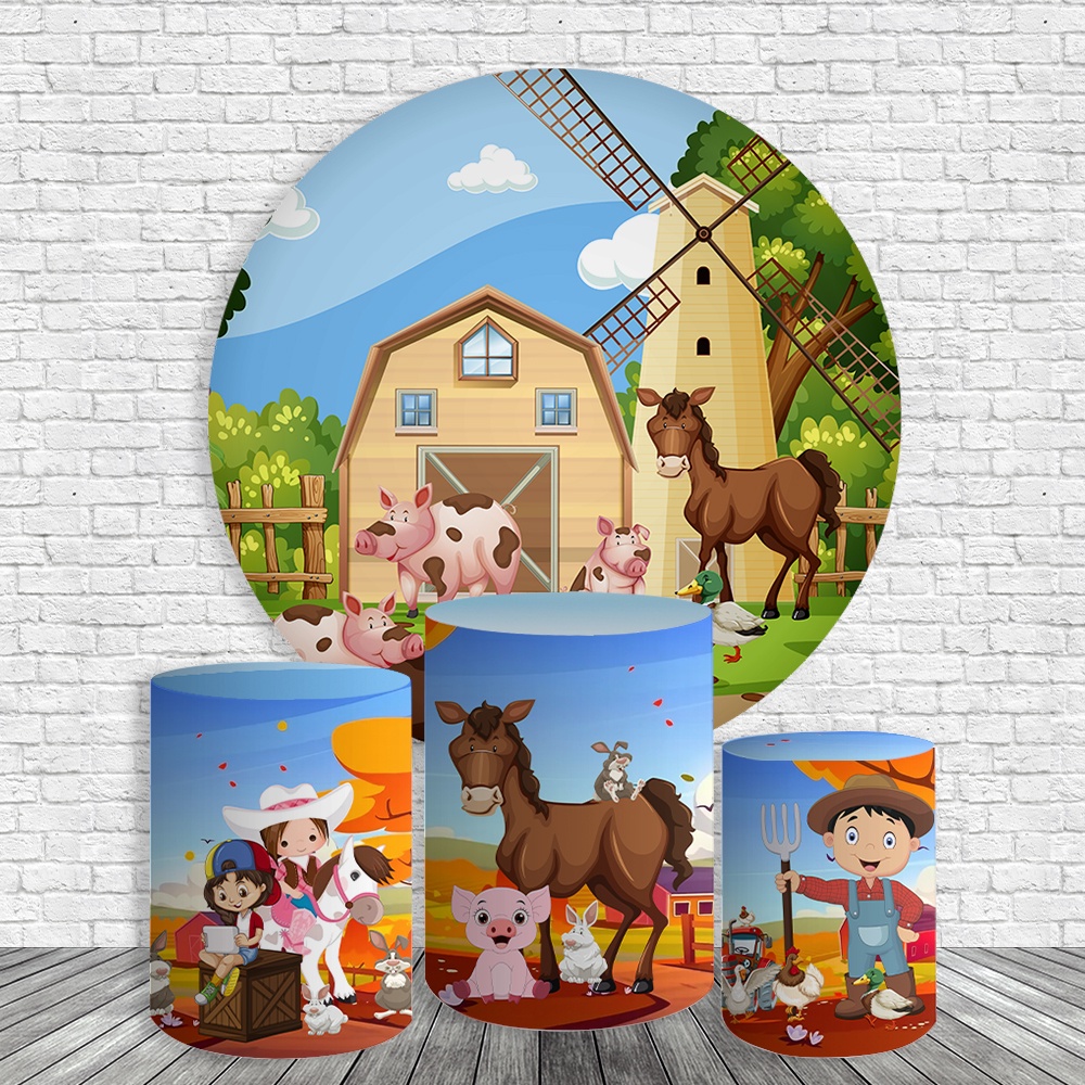 Kit Capas Pegue e Monte Temas Fazendinha e Safari Veste Fácil | Shopee ...