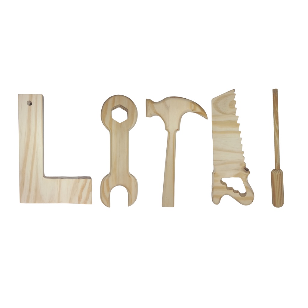 Kit Marceneiro Infantil Brinquedo Jogo de Madeira | Shopee Brasil