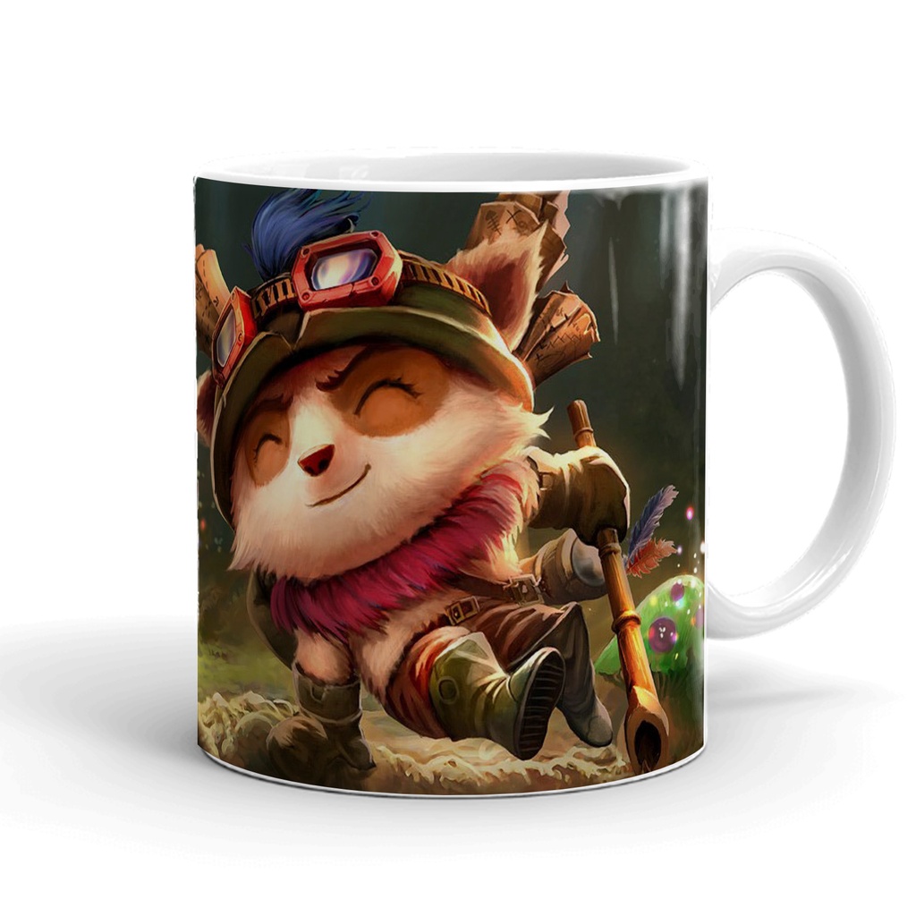 Caneca Teemo League Of Legends Porcelana Polímero Arcane | Shopee Brasil