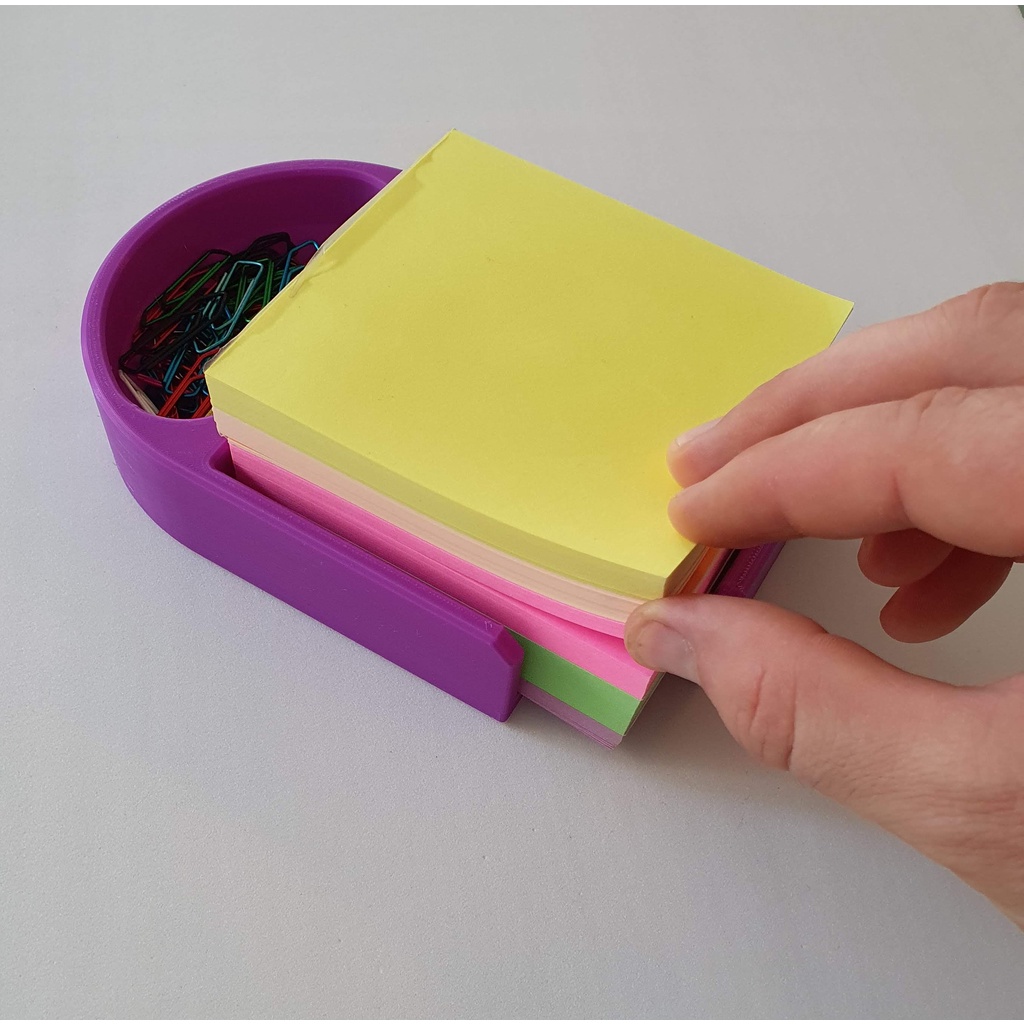 Organizador Post It Grande 7,6 cm e grampos | Shopee Brasil