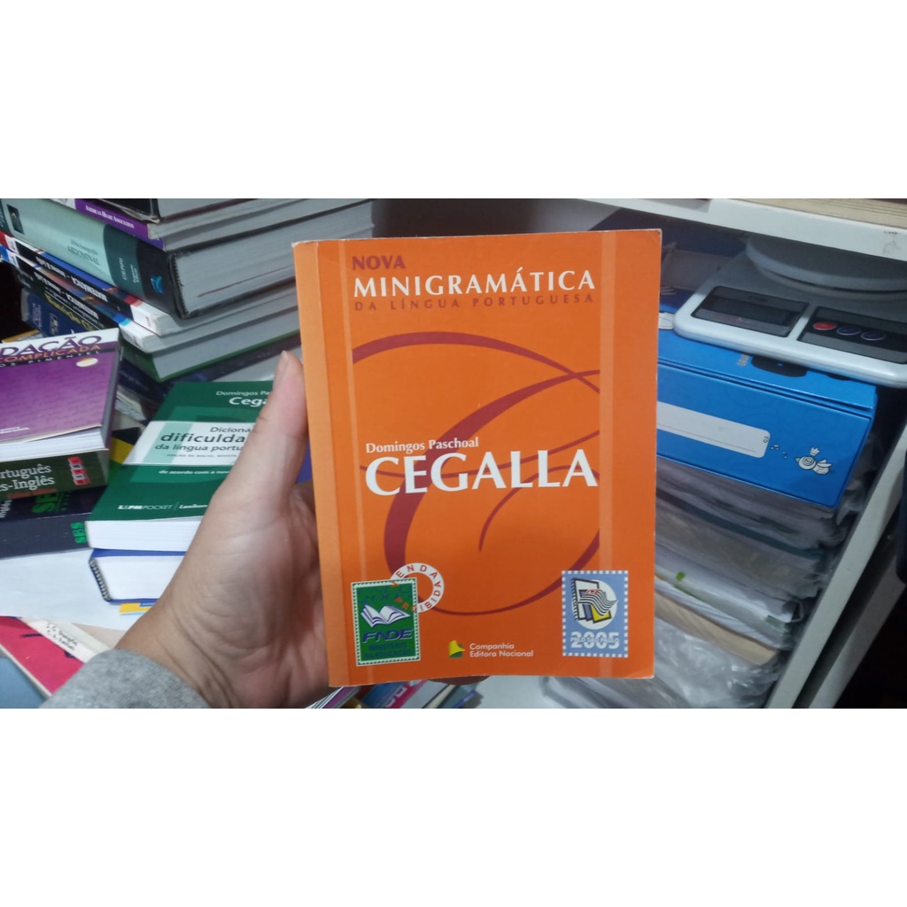 Nova MiniGramatica da Lingua Portuguesa - Domingos Paschoal Cegalla ...