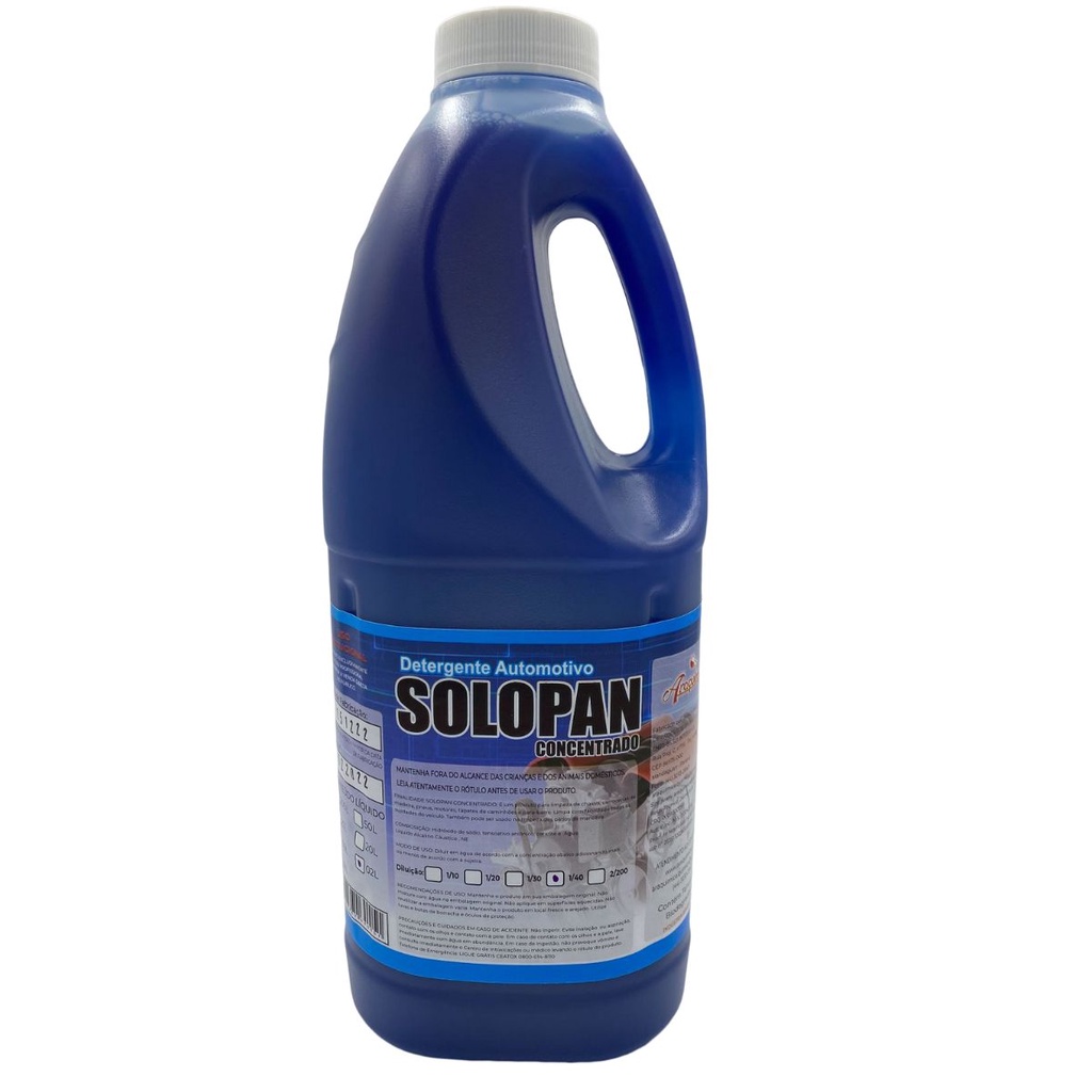 Solopan Concentrado Desengraxante Alcalino 2Litros | Shopee Brasil