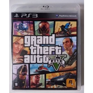 JOGO GTA V ORIGINAL MIDIA FISICA CD. | Shopee Brasil