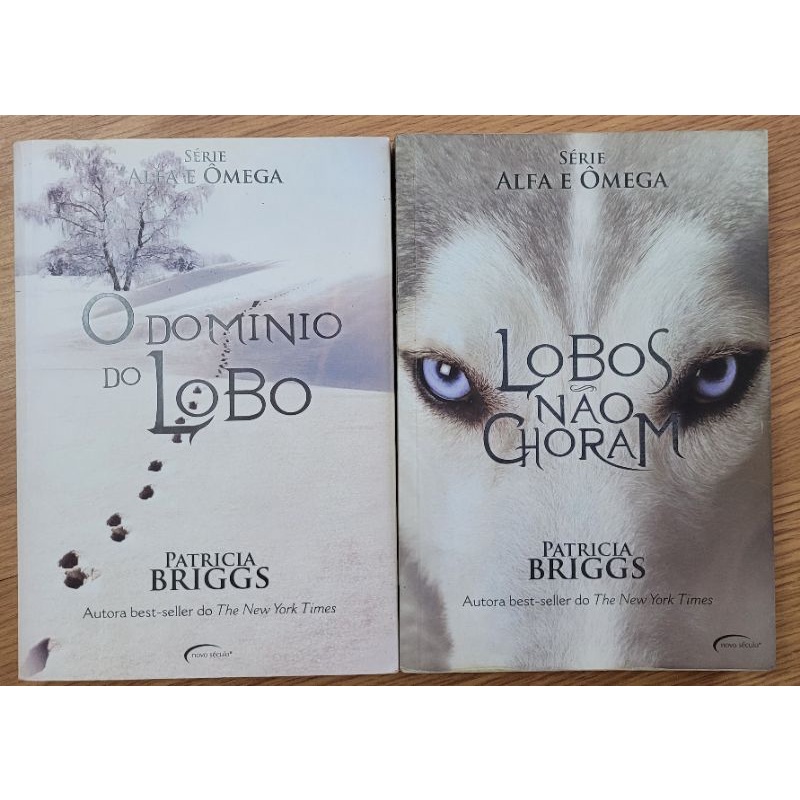 Série Alfa e Ômega- Lobos não choram + O domínio do lobo | Shopee Brasil