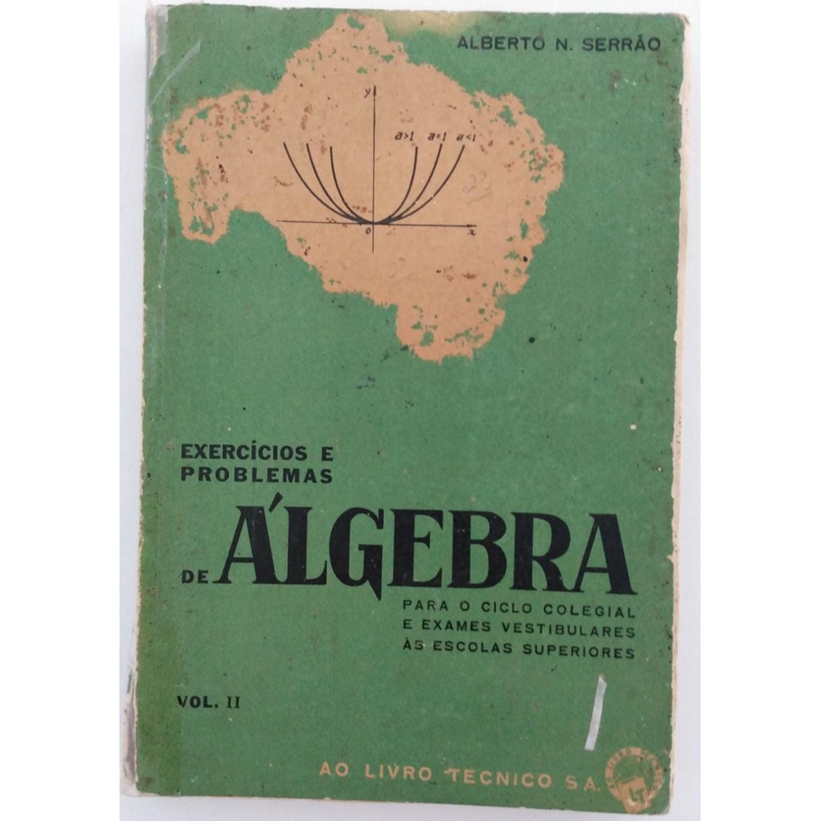 Livro Exercícios e problemas de álgebra, Vol.2 | Shopee Brasil