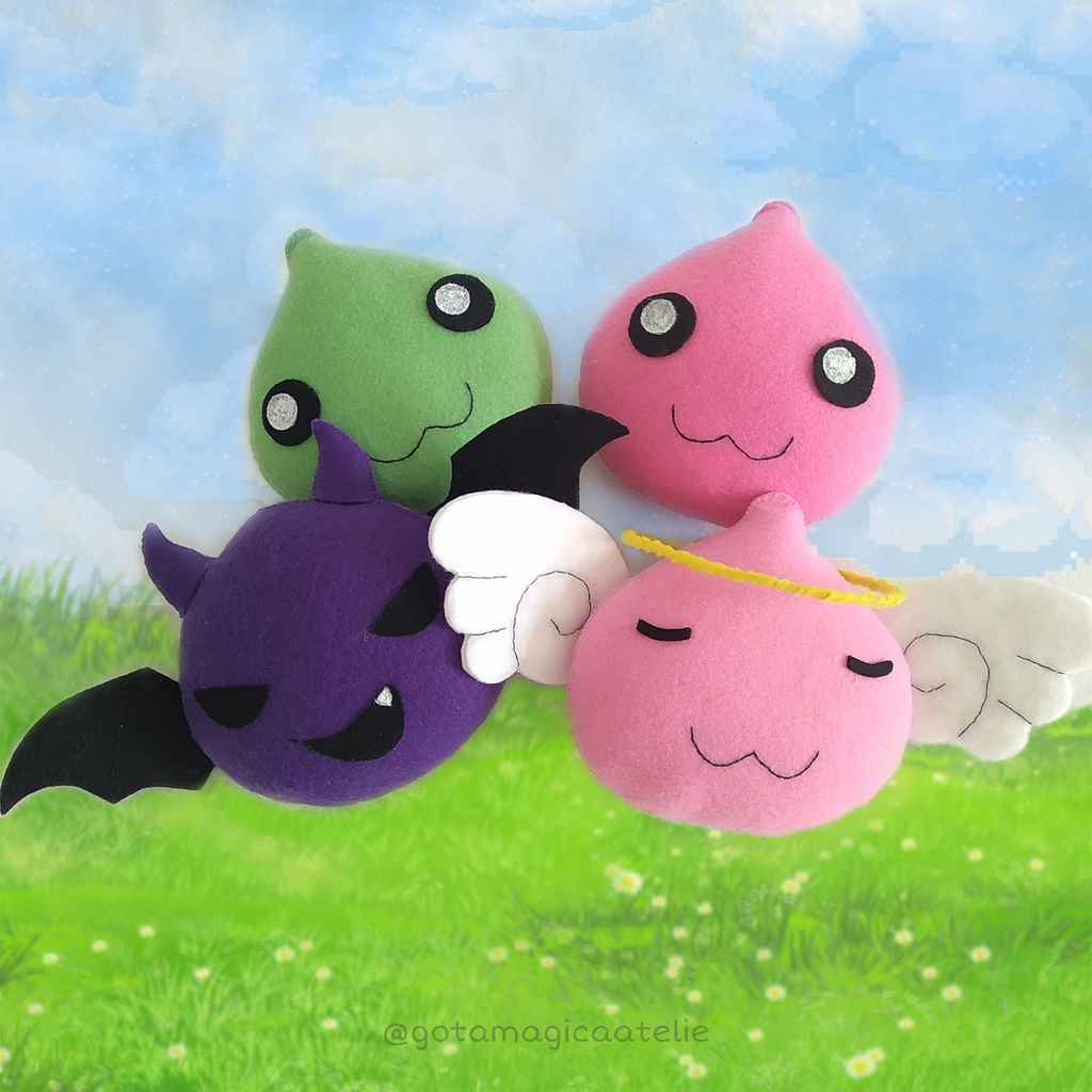 poring ragnarok pelucia colecionavel de feltro 11cm | Shopee Brasil