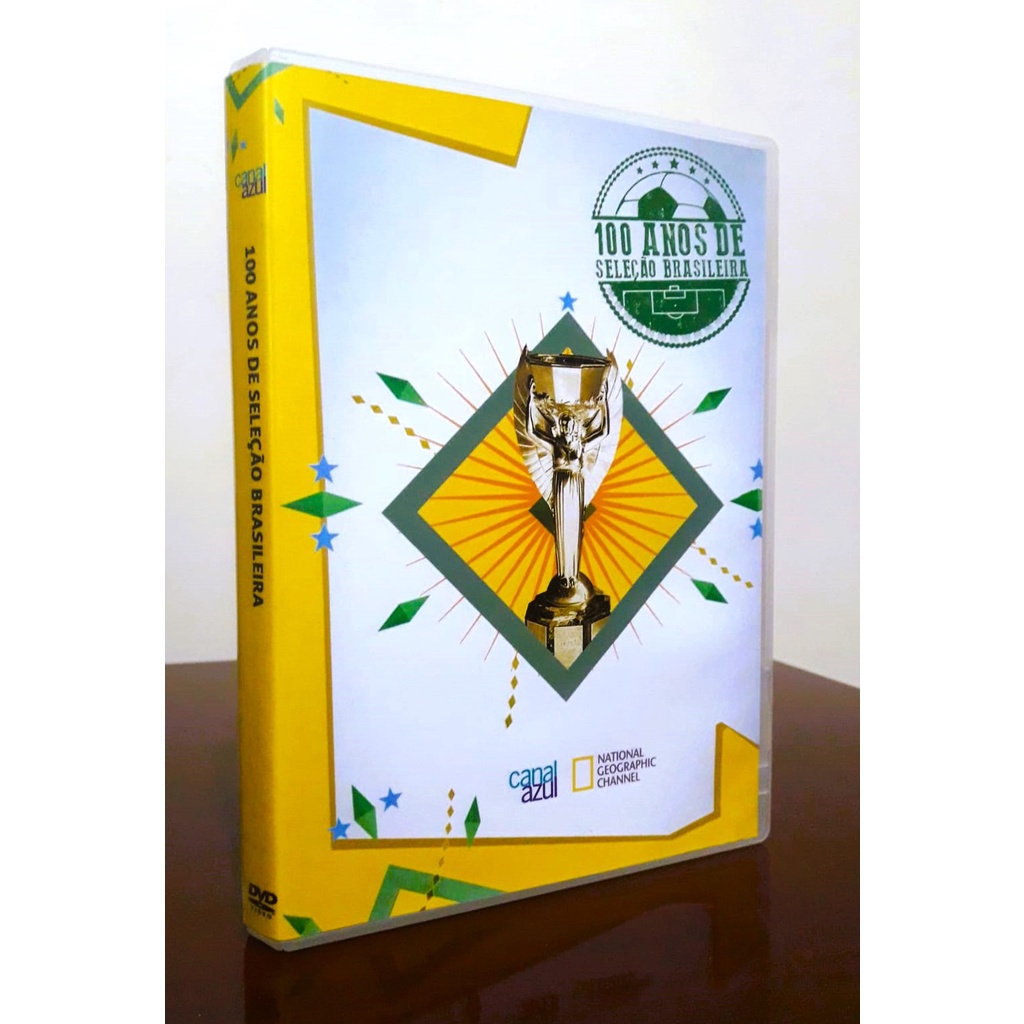 DVD 100 Anos de Seleção Brasileira / Mauro Beting (2014) duplo | Shopee ...
